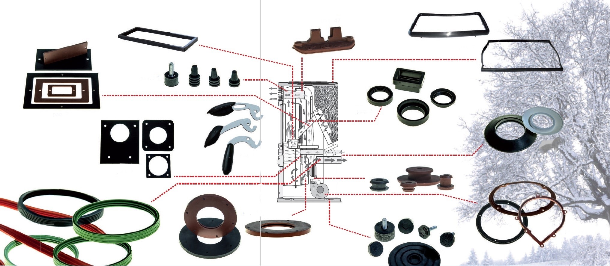 Joints d’étanchéité pour l’industrie : Kalicom Représentation Industrielle